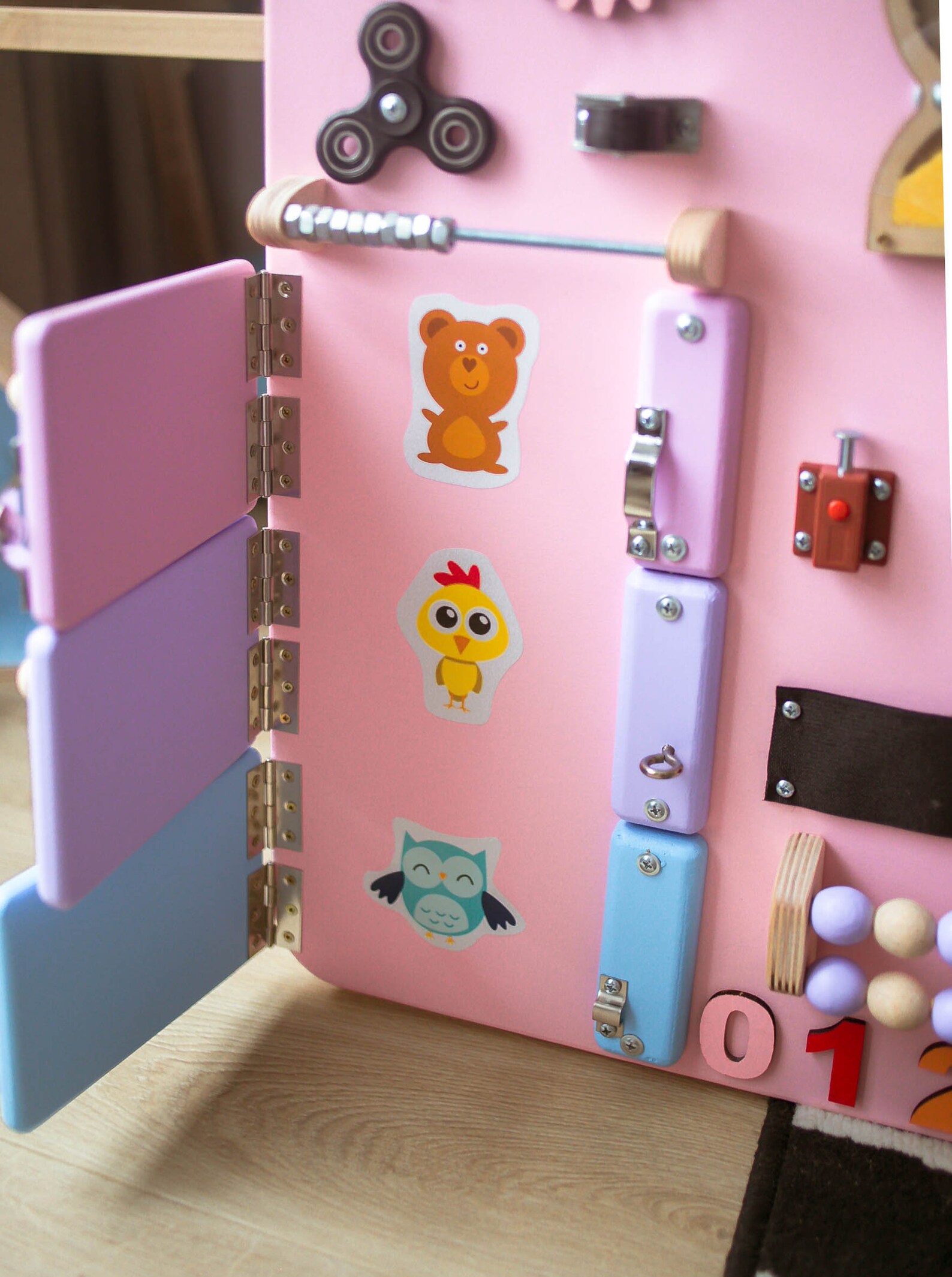 Toddler Busy Board for Girl Activity Board Busy Board Children - Etsy