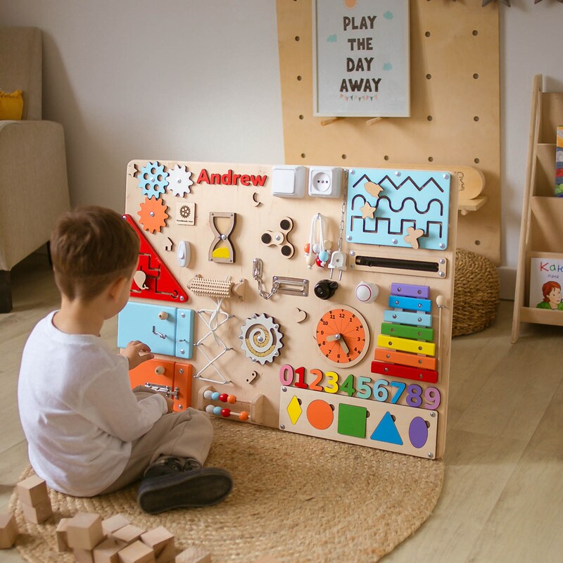 Baby Busy Board - Etsy