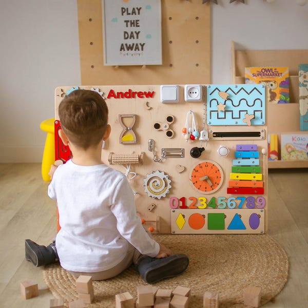 Baby Busy Board - Etsy