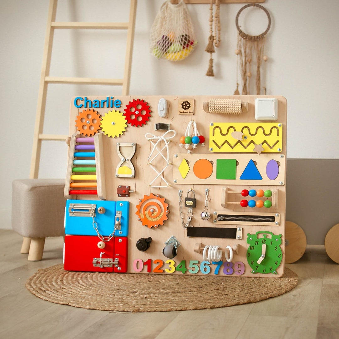 MEGA SALE Busy Board Activity Board Montessori Toys for - Etsy