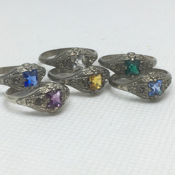 Antique Uncas Rings - Etsy