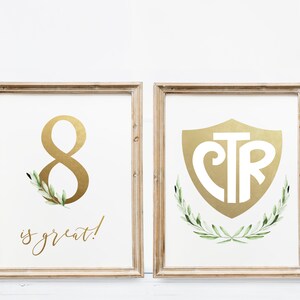 Baptism Program, Printable, Kit, Set, LDS Baptism Girl, Editable ...