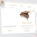 Music Recital Program Editable Template Grand Piano Watercolor Music ...
