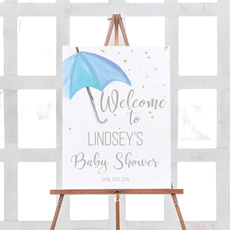 Rain Baby Shower - Etsy