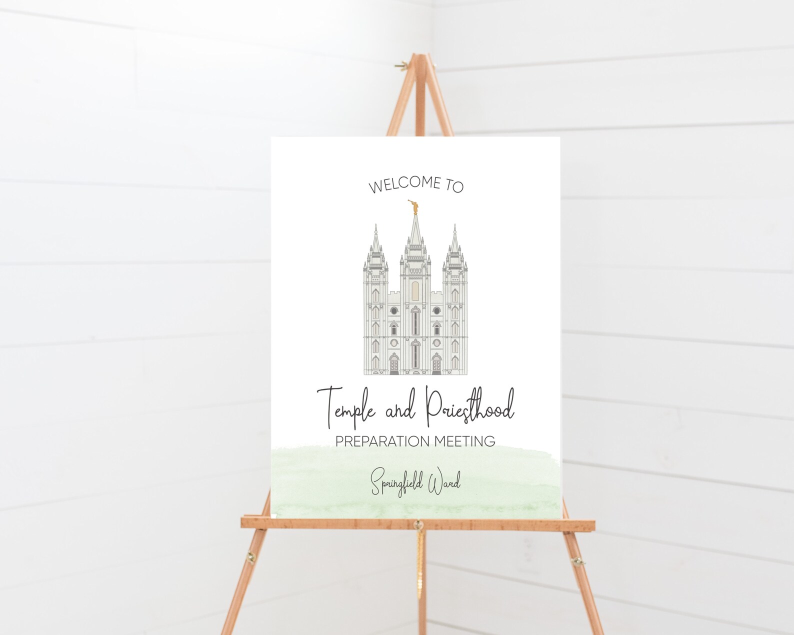 Temple and Priesthood Preparation Bundle LDS Printable | Etsy