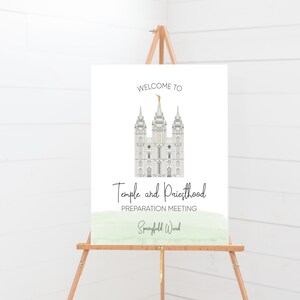 Temple and Priesthood Preparation Bundle, LDS Printable, Invitation ...