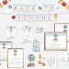 First Day of School Editable Sign Chalkboard Girl Back to School 1st ...