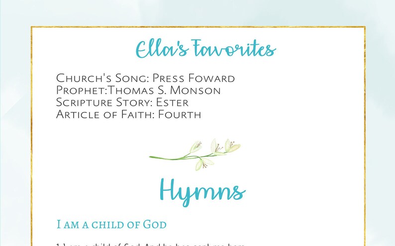 Baptism Program Girl Editable PDF Digital Print for Girl LDS | Etsy Baptism Program Girl Editable PDF Digital Print for Girl LDS | Etsy