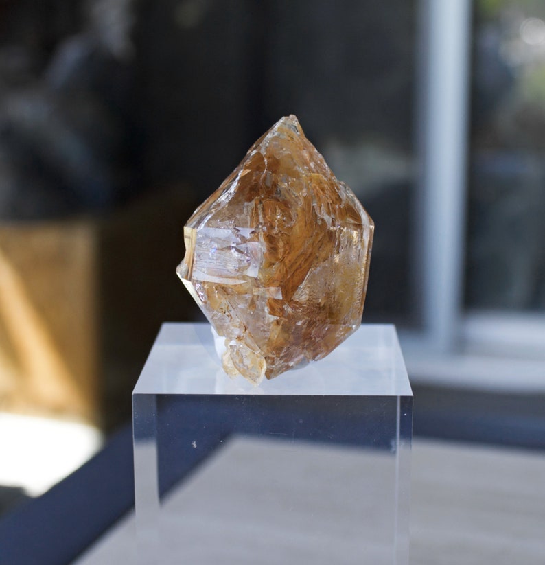 Vibrant Elestial Quartz With Clay Inclusion Golden Healer Quartz ...