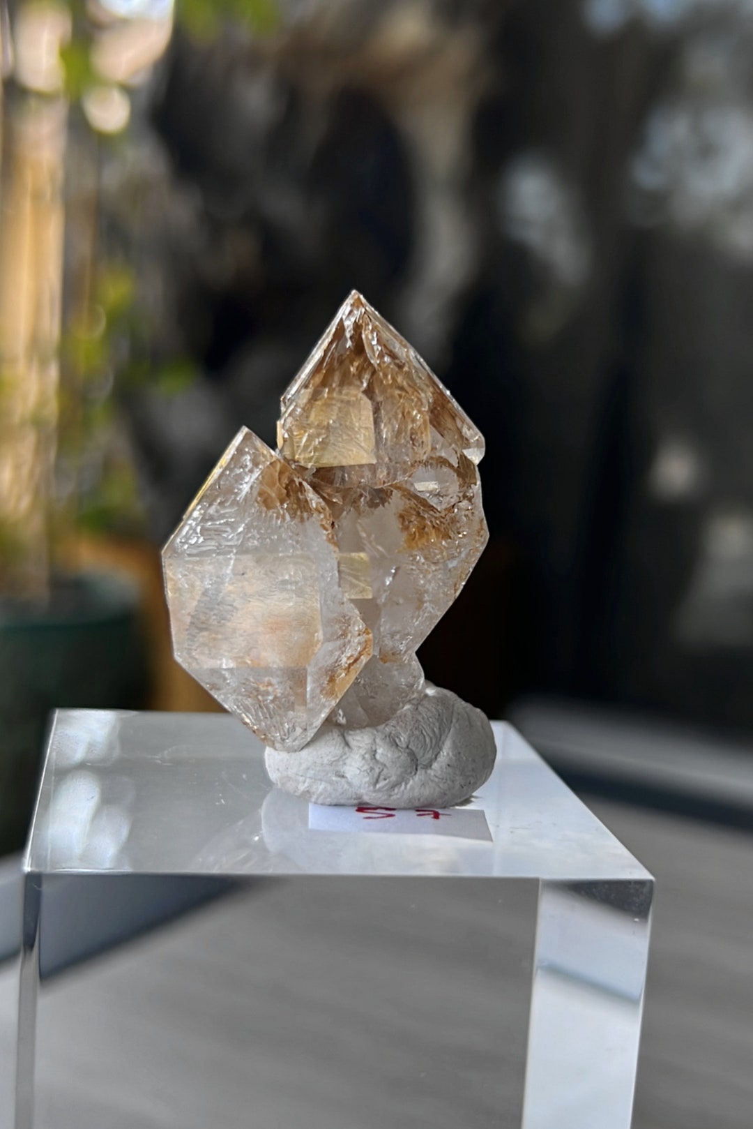 Elestial Quartz Scepter | Double Terminated Skeletal Quartz Crystal ...