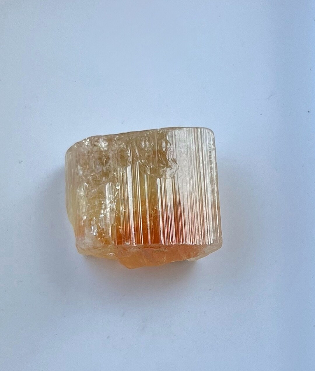 78ct Large Topaz Gemstone From Pakistan , Bi Color Topaz Crystal ...