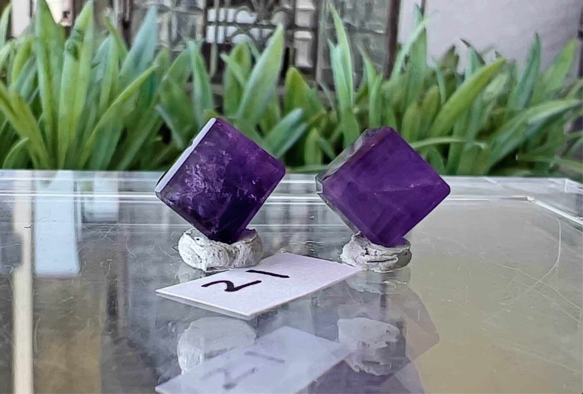 Rich Purple Amethyst Crystal Cubes From Africa, Polished Square ...