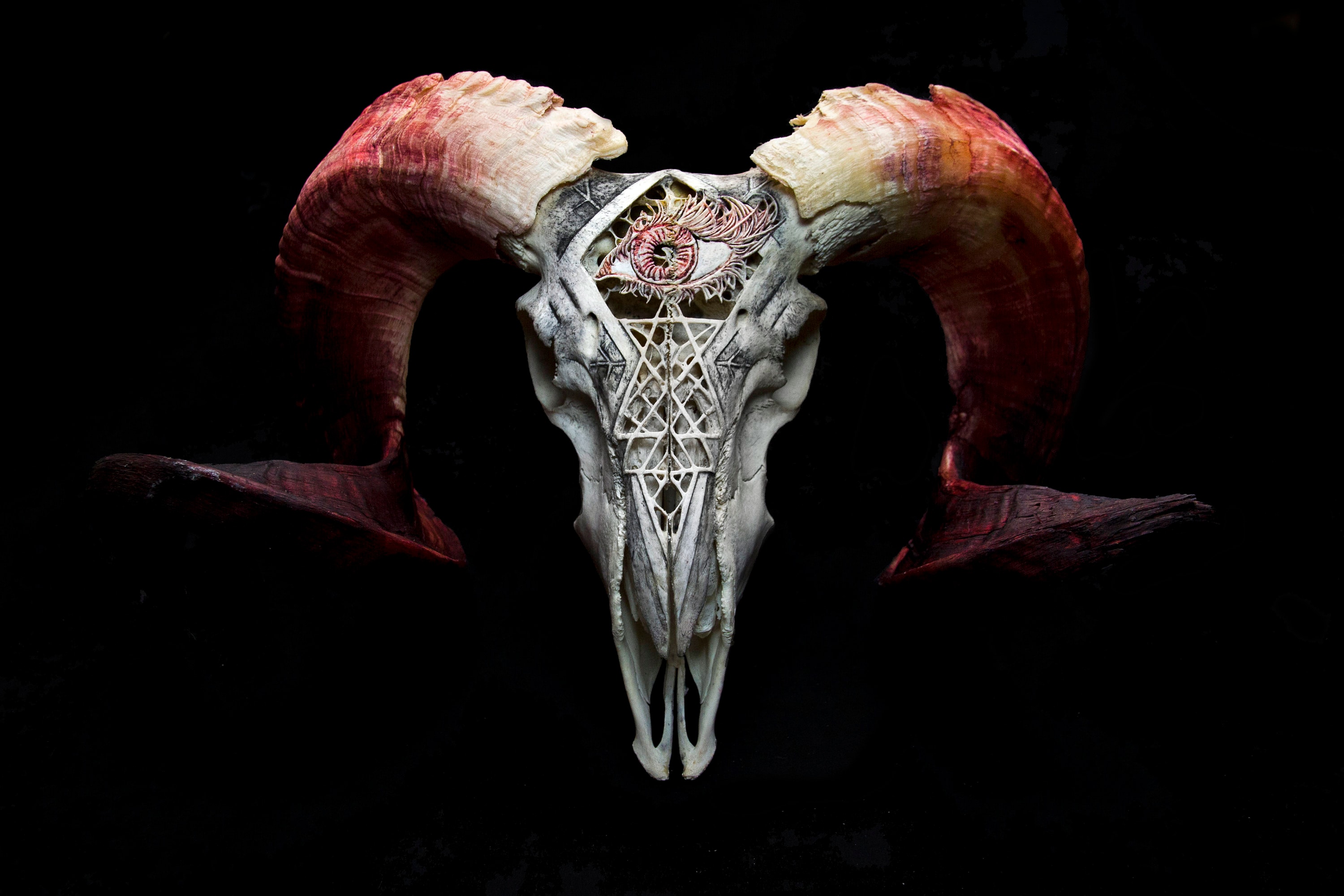 Carved Ram Enamel Pin eye of Ram - Etsy Norway