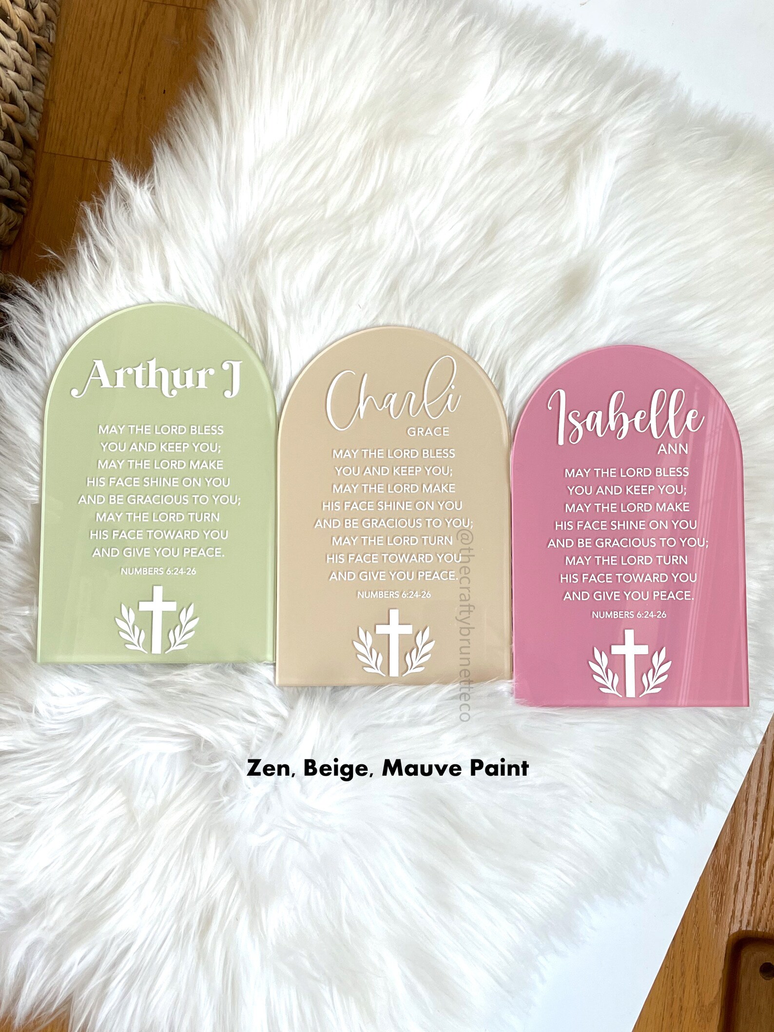 Nursery Prayer Sign, Confirmation Sign, Prayer Affirmation Sign ...