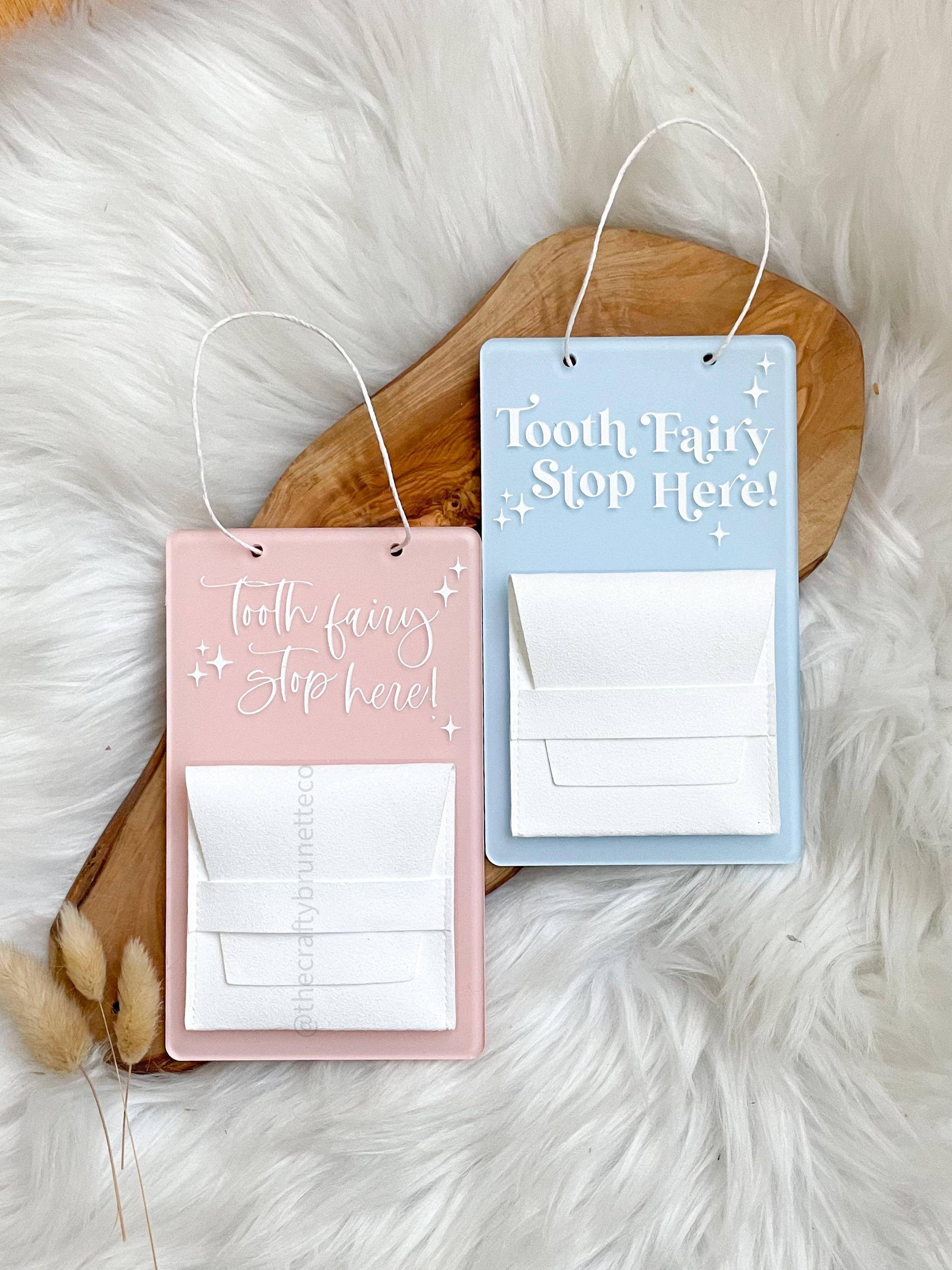 Tooth Fairy Stop Here Sign, Acrylic Tooth Fairy Sign, Hanging Tooth ...
