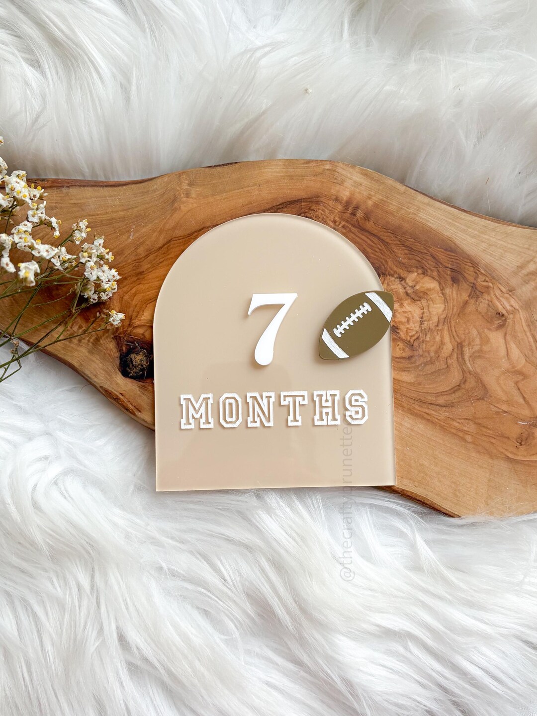 Varsity Milestones, Varsity Sports Themed Monthly Photo Props, Month ...
