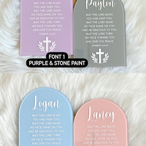 Nursery Prayer Sign, Confirmation Sign, Prayer Affirmation Sign ...