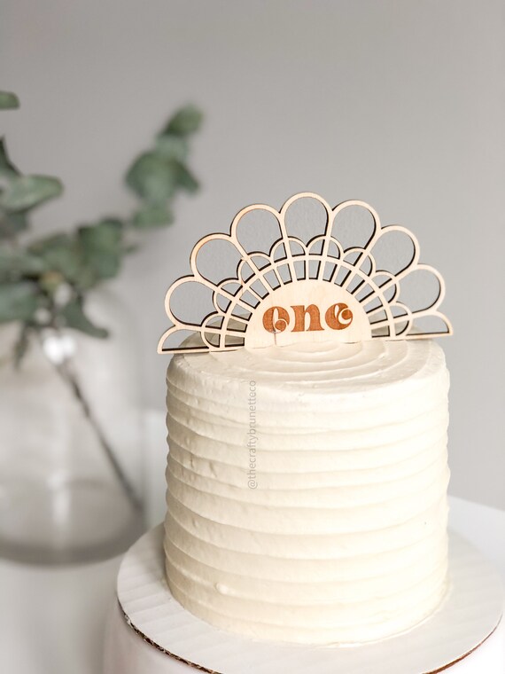 Rattan Cake Topper Cake Topper for Birthday Custom Cake | Etsy