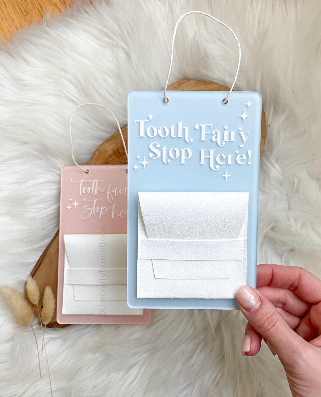 Tooth Fairy Stop Here Sign, Acrylic Tooth Fairy Sign, Hanging Tooth ...