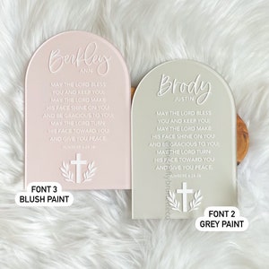 Nursery Prayer Sign, Confirmation Sign, Prayer Affirmation Sign ...