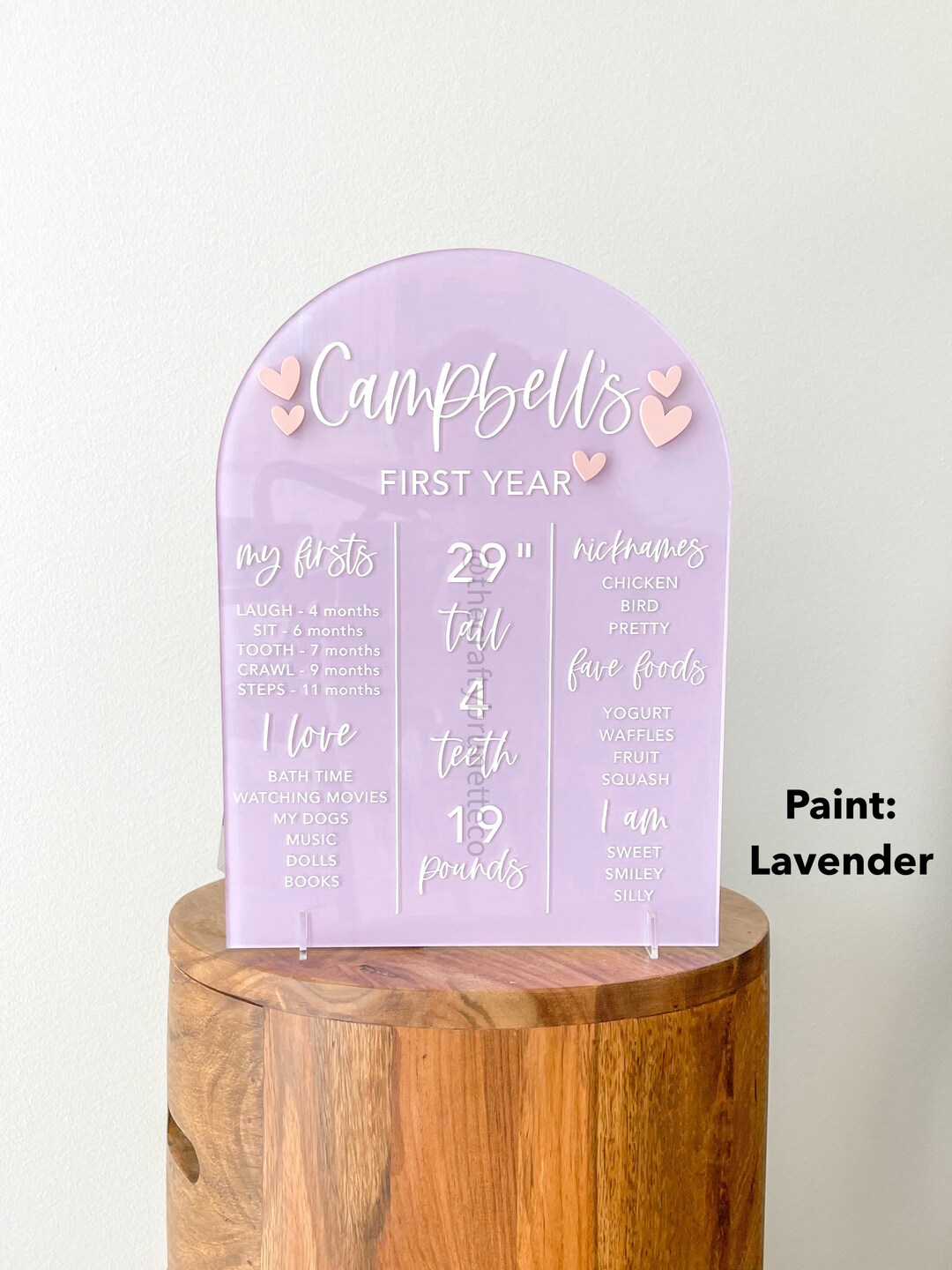 First Year Achievement Board, First Year Milestone Board, My Firsts ...