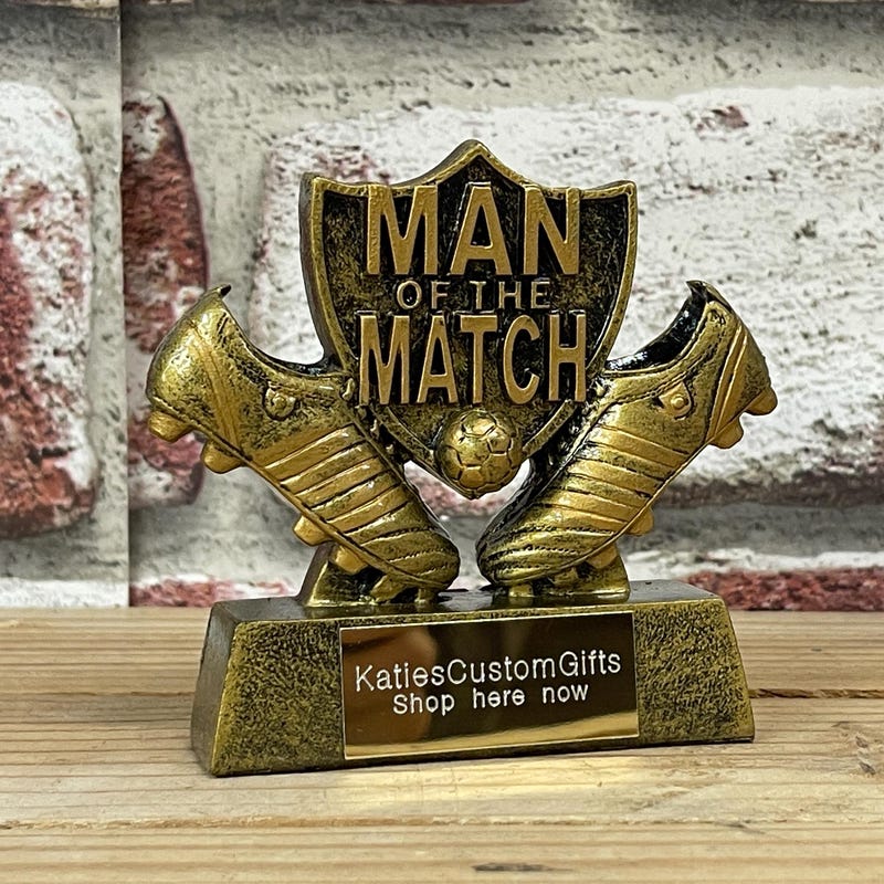 Man of match trophy - Etsy.de