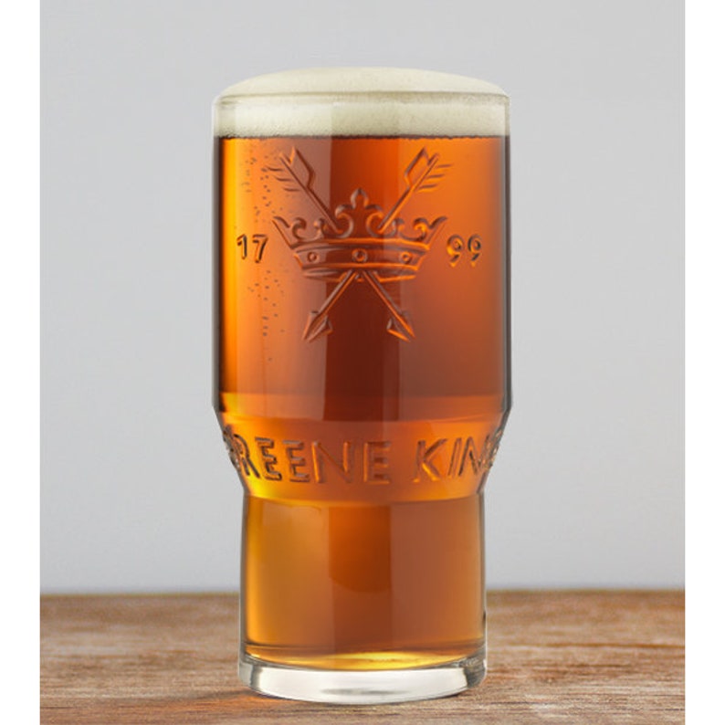Engraved Greene King IPA Pint Glass. Personalised With Your - Etsy UK