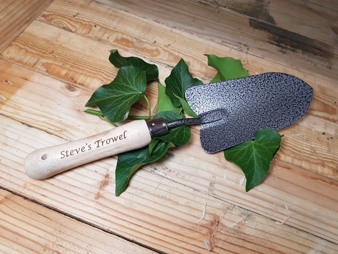 Personalised Garden Trowel Your Message Laser Engraved in the Handle ...