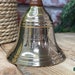Personalised Brass Hand Bell. Engraved With Your Message Perfect for ...
