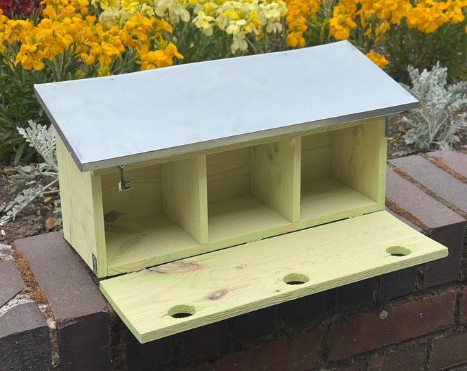 Sparrows Terrace Nest Box - Etsy UK