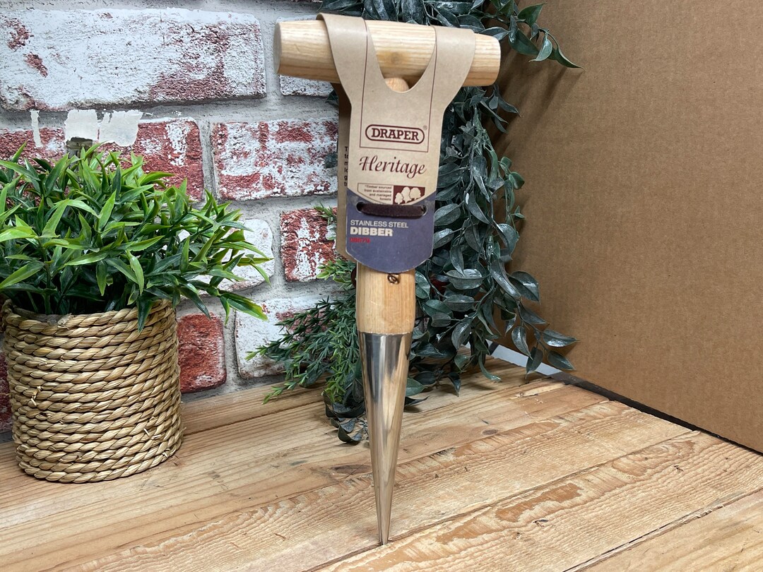 Personalised Engraved Draper Heritage Dibber. Your Message Laser ...