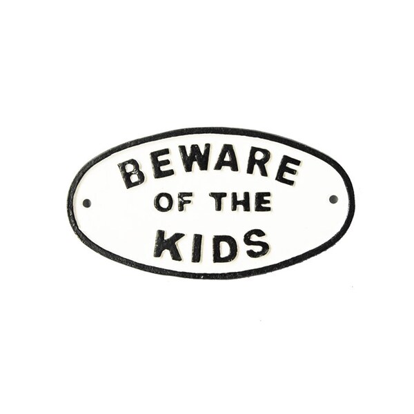 Beware of Kids - Etsy