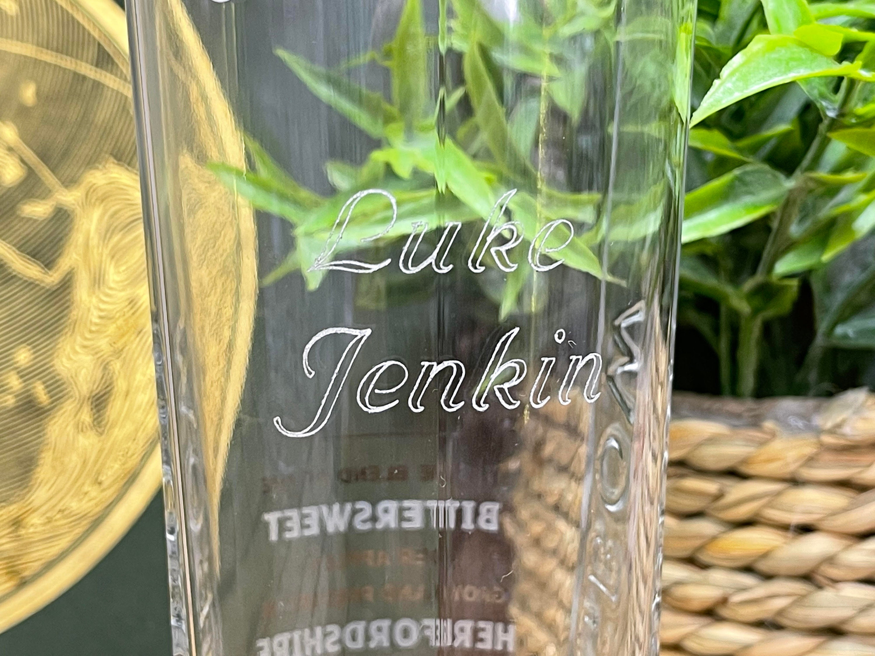 Engraved Strongbow Pint Glass. Personalised With Your Message. Great ...
