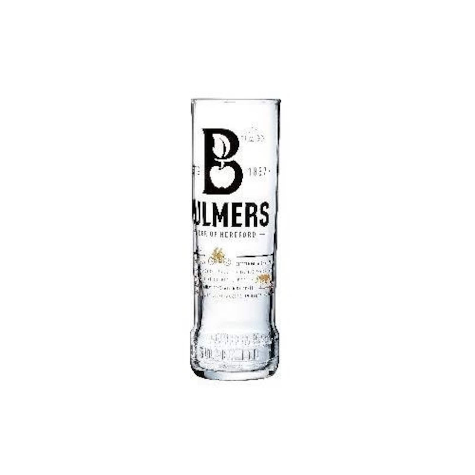 Engraved Bulmers Pint Glass. Personalised With Your Message. Great for ...