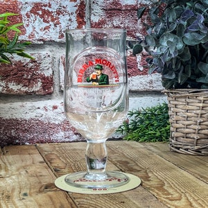 Engraved Birra Moretti Pint Glass. Personalised With Your Message ...