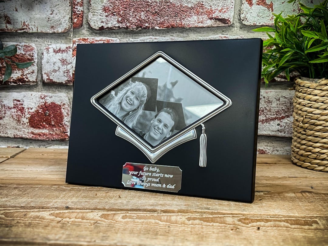 Personalised Graduation Photo Frame -engraved With Your Message! - Etsy