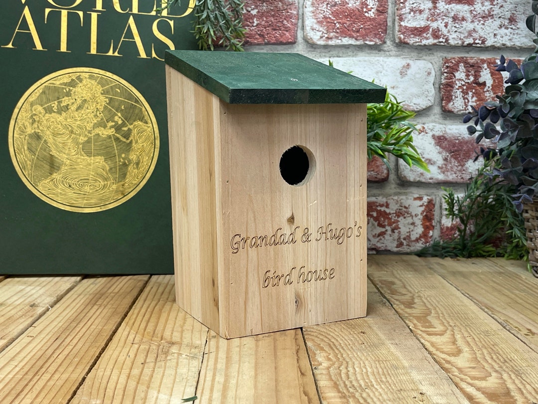 Personalised Wooden Nesting Box - Ideal Present for the Gardener ...