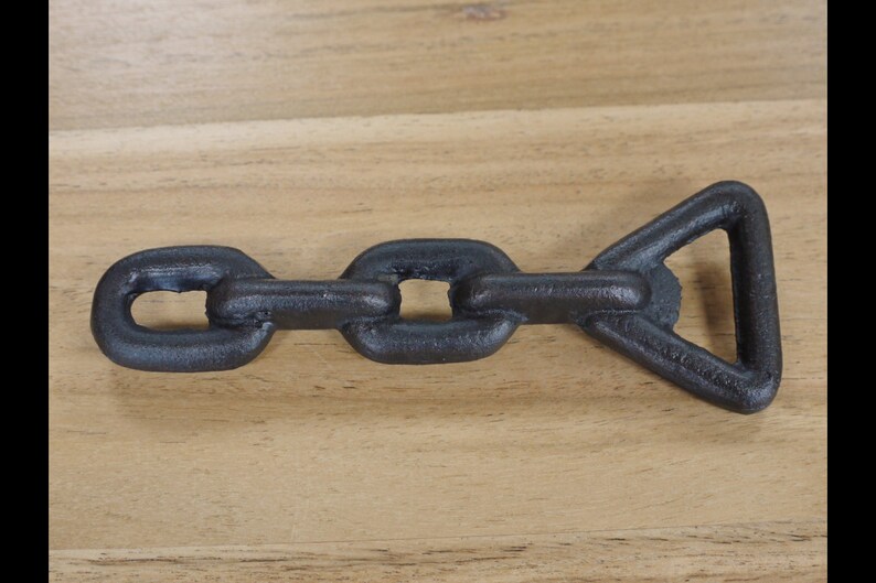 Heavy Duty Cast Iron Chain Design Bottle Opener Heavy Weight - Etsy