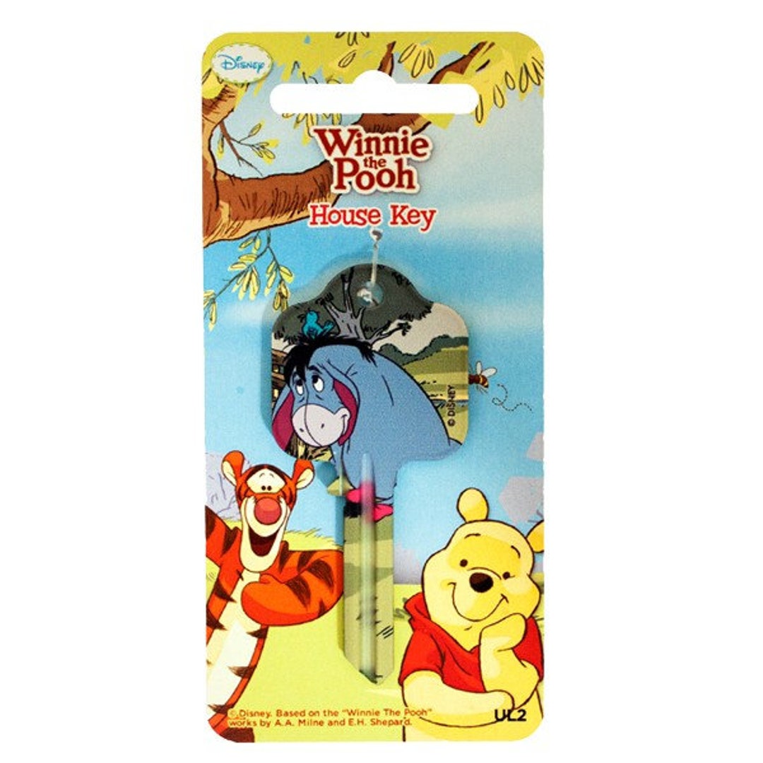 Licensed Disney & Winnie the Pooh Key Blanks U-6D UL2 Front Door ...