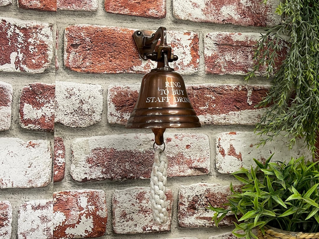 Personalised Aluminium Wall Bells. Engraved With Your Message! Great ...