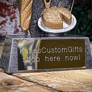 Baking Trophy! Perfect for Your Own Great British Bake off or Local ...