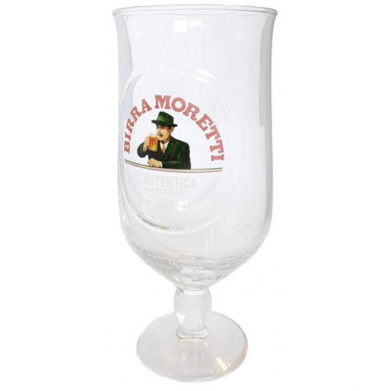 Engraved Birra Moretti Pint Glass. Personalised With Your | Etsy