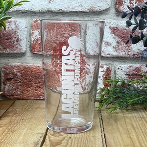 Engraved Lagunitas Pint Glass. Personalised With Your Message. Great ...