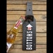 Cast Iron bottoms Up Sign and Bottle Opener - Etsy