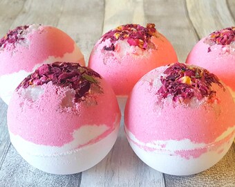 Orchid Bath Bomb bath fizzy bath fizzie bath bombs flower | Etsy