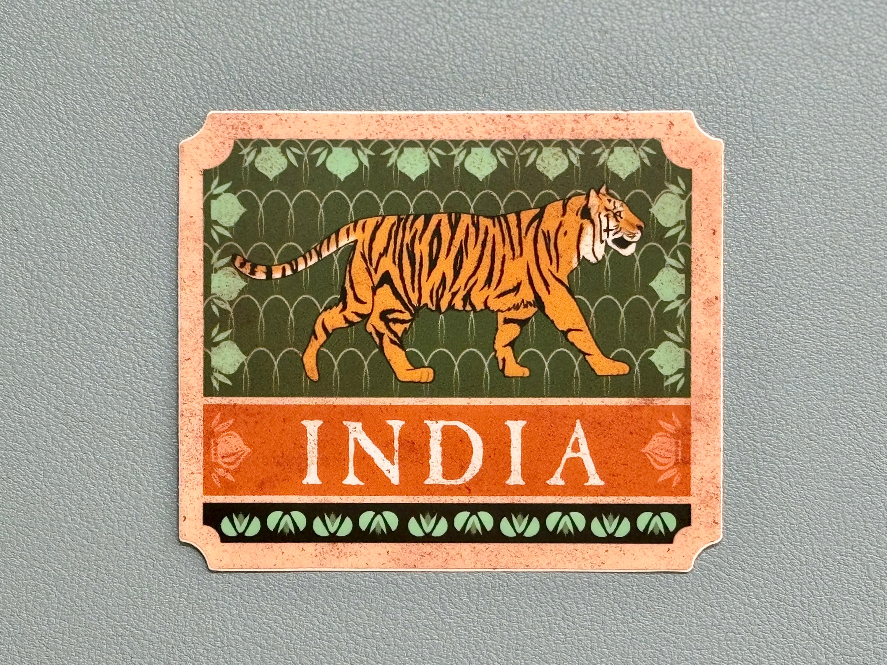 India Sticker - Etsy