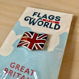 British Flag Pin Badge - Etsy