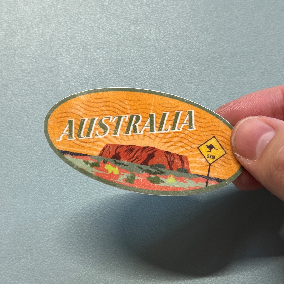 Uluru, Australia Sticker - Etsy