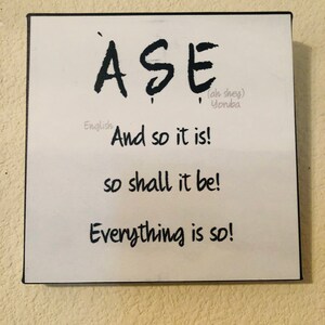 African Affirmations in Wall Art, Quote, Simple Wall Art, Unique Quote ...