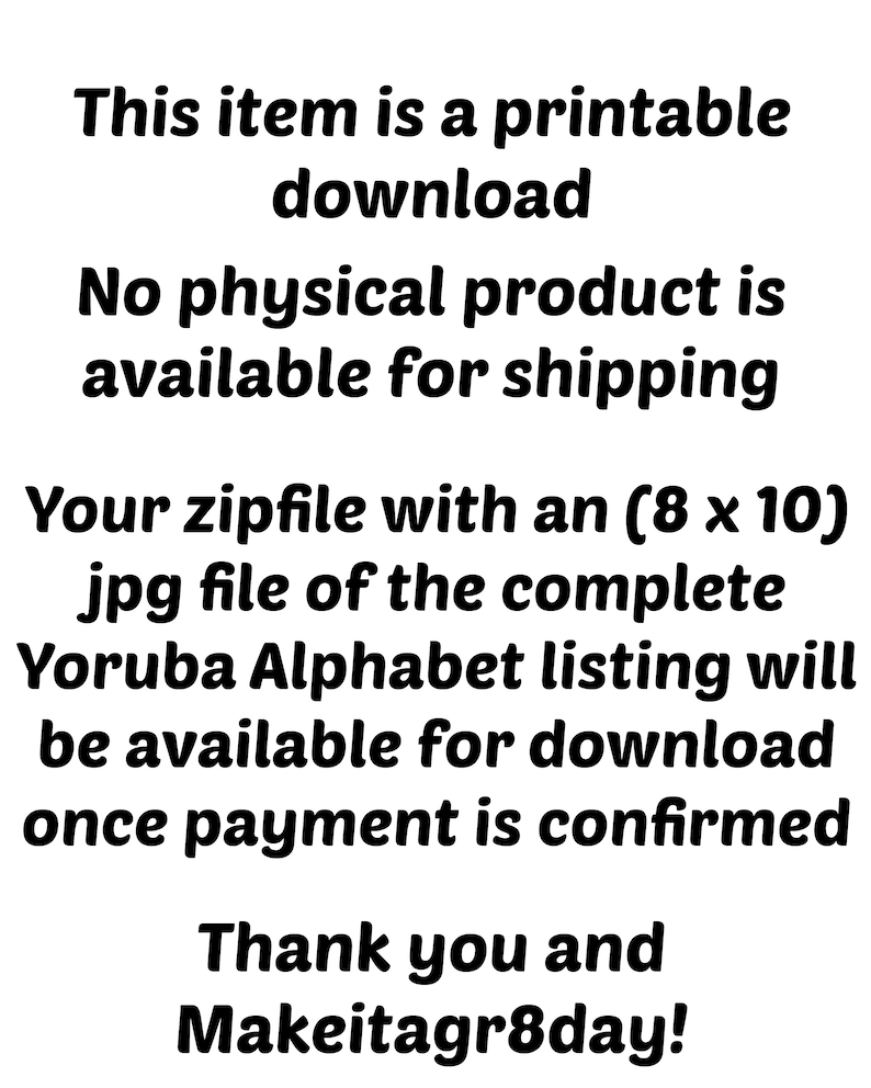 Yoruba Alphabet With Phonics, Letter, Language, Words, African Language ...